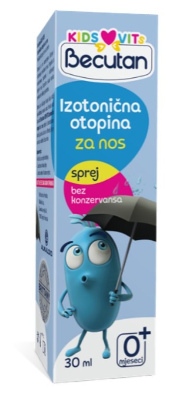 Becutan Kids Vits izotonična otopina za nos 30 ml | Zdravije.hr
