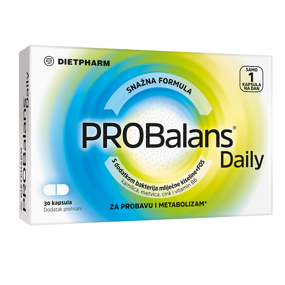 Dietpharm PROBalans Daily, 30 kapsula | Zdravije.hr